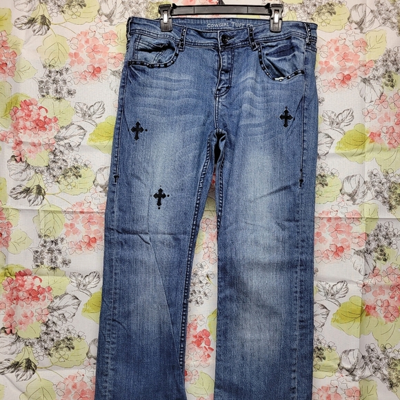 Cowgirl Tuff | Jeans | 3433 Cowgirl Tuff Co Jeans With Embroidery Of ...